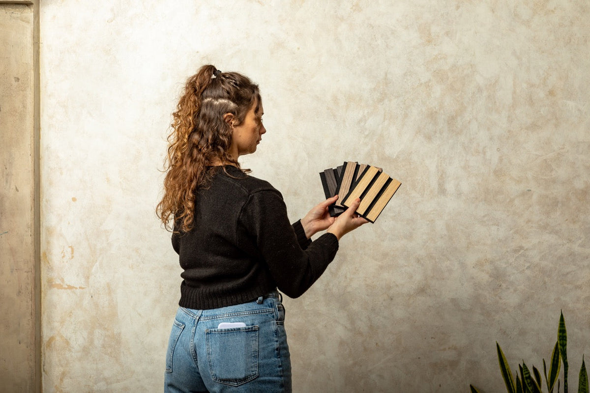 Acoustic Slat Wood Panels Samples