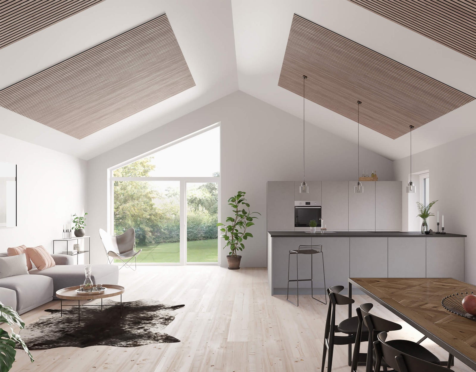 Acoustic Slat Wood Panels Samples