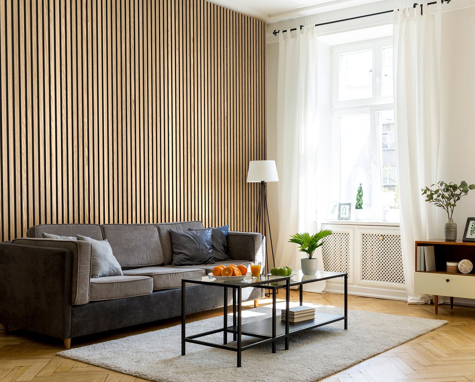 Acoustic Slat Wood Panels Samples